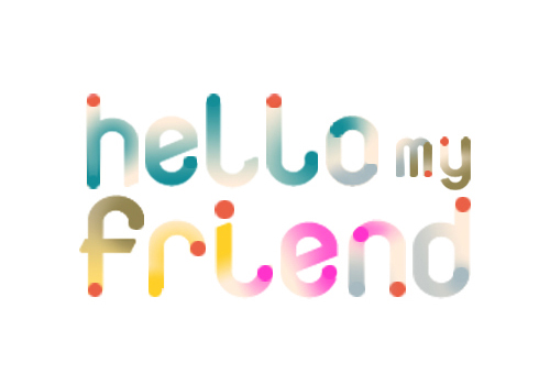 Hello My Friend - Antoinette Celes : Graphic Design, Illustration ...