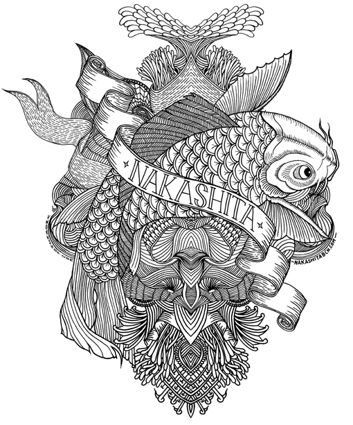 Illustration for Nakashita Restaurant - Joan Tarrago